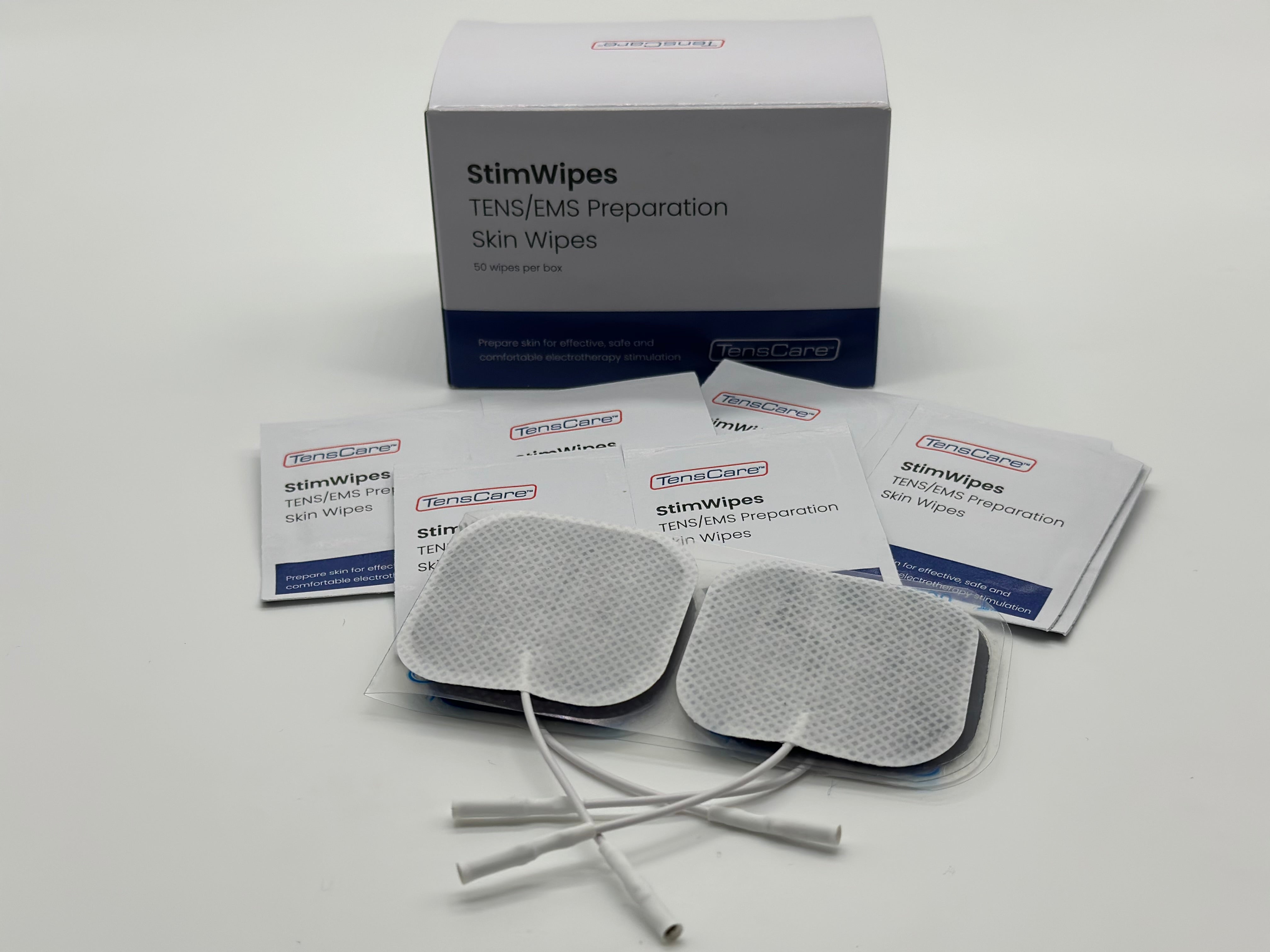 StimWipes – Skin Preparation Wipes for TENS, EMS & Electrotherapy Stim